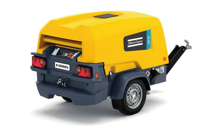 Atlas Copco Diesel engine Portable Air Compressor XAS 88 - Buy Atlas ...